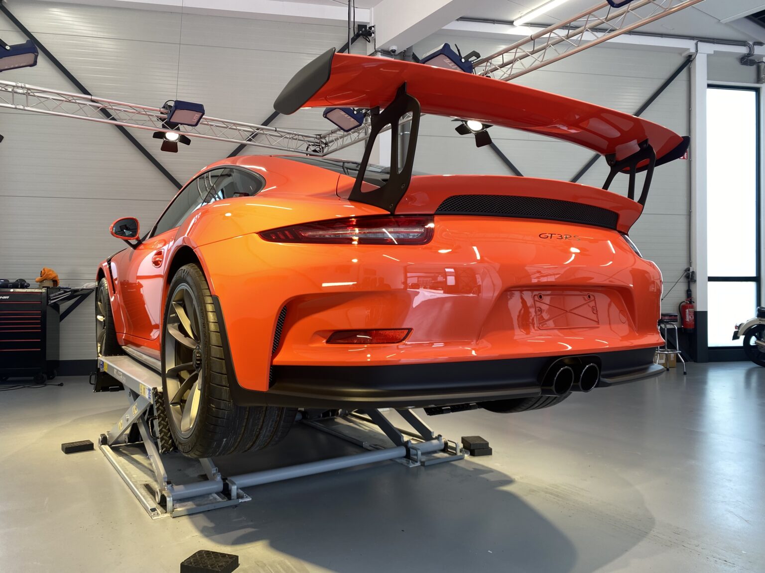 Porsche GT3RS, Orange is the new Black! - Carshop Fortuin
